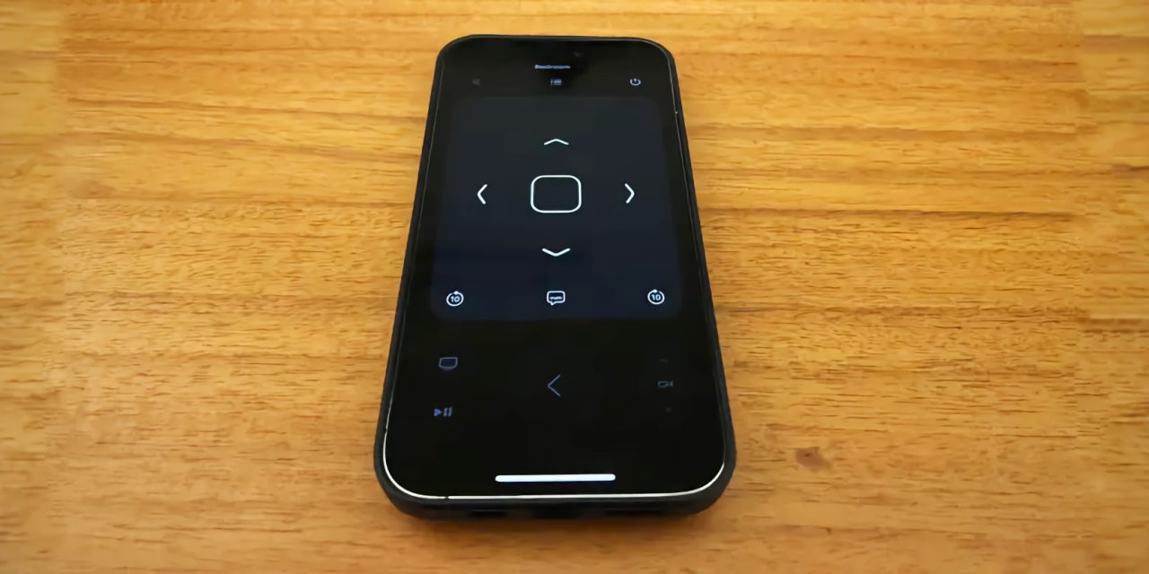 iPhone 14 Pro always-on display works with Apple TV Remote