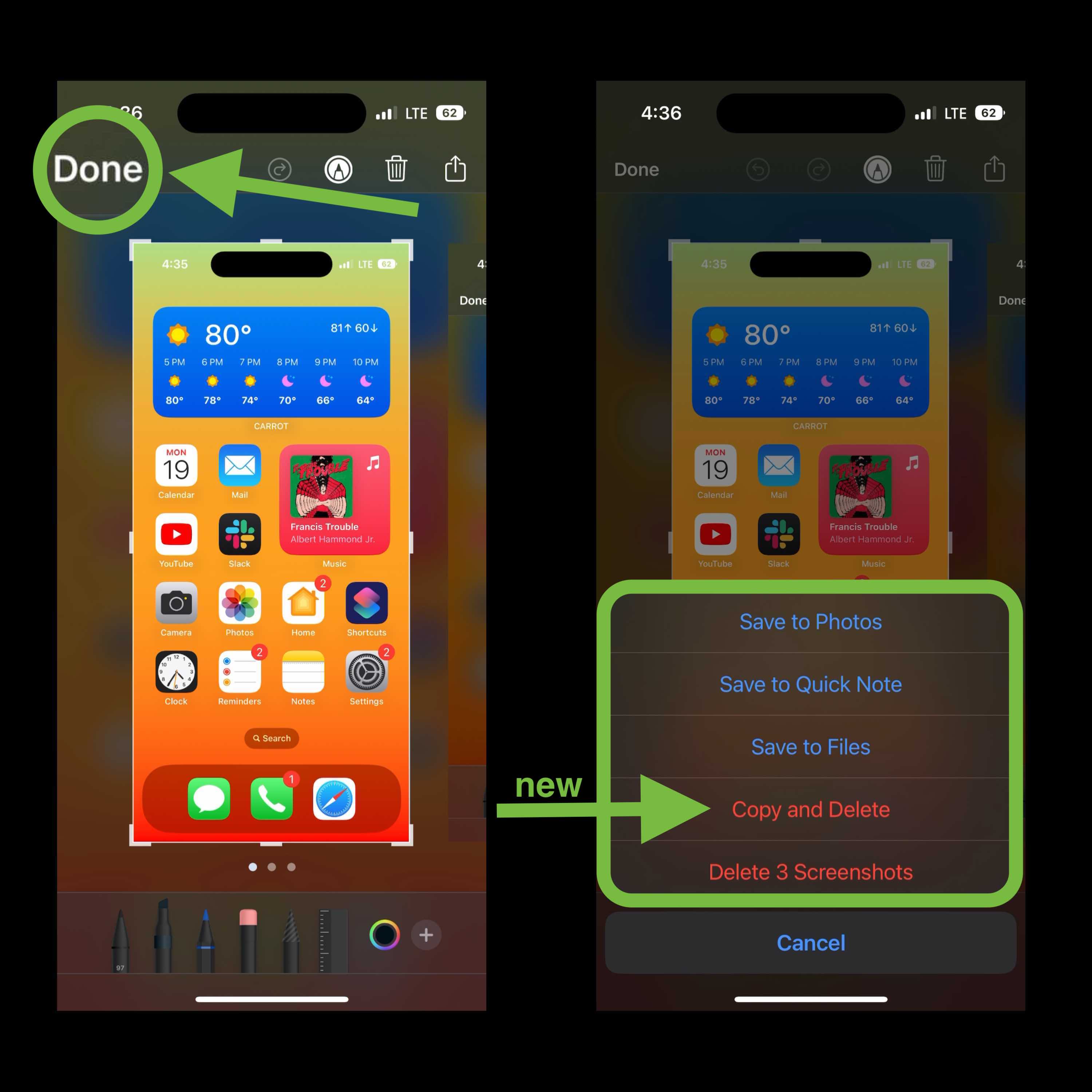 Screenshot on iPhone 14: Take regular and scrolling - 9to5Mac