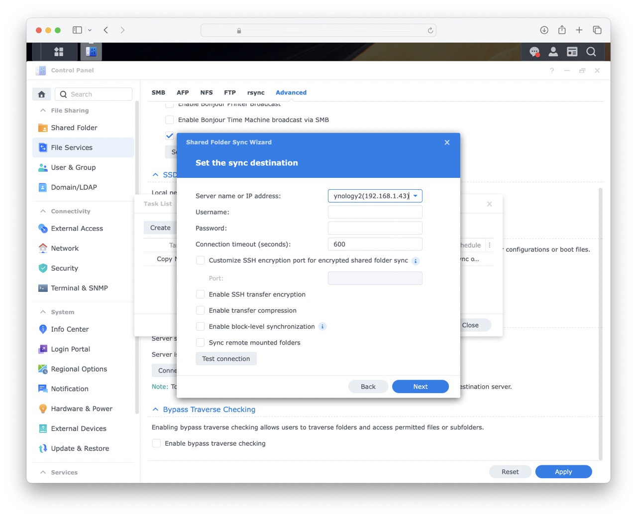 How to copy data from old Synology NAS to new Synology NAS