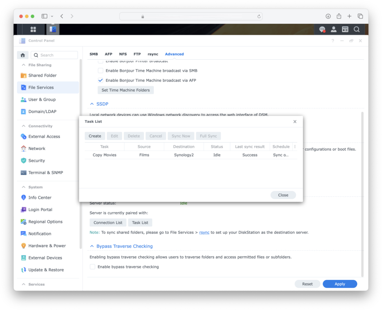 How to copy data from old Synology NAS to new Synology NAS