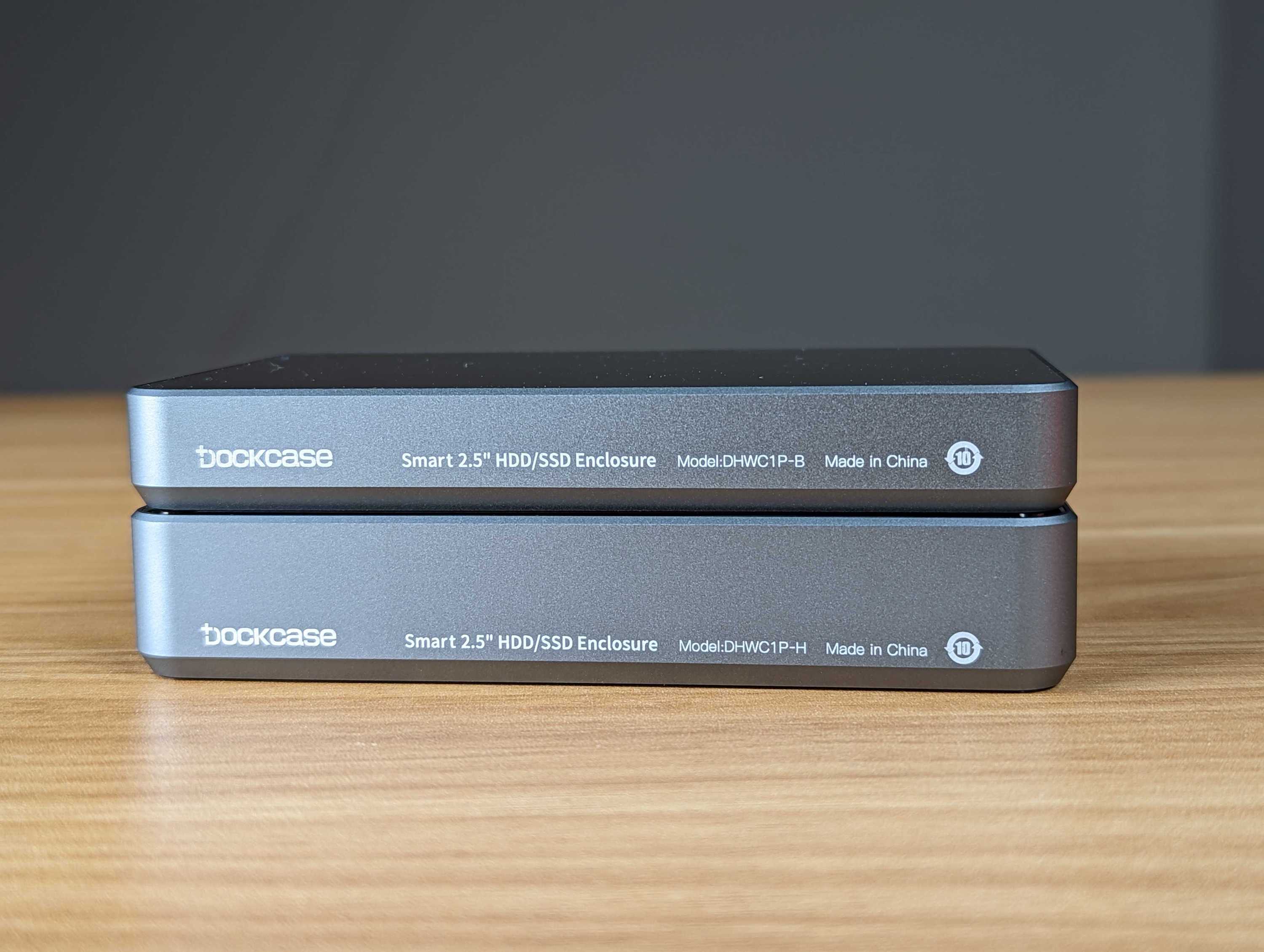 DockCase's external USB-C SSD enclosure now in 2.5" form