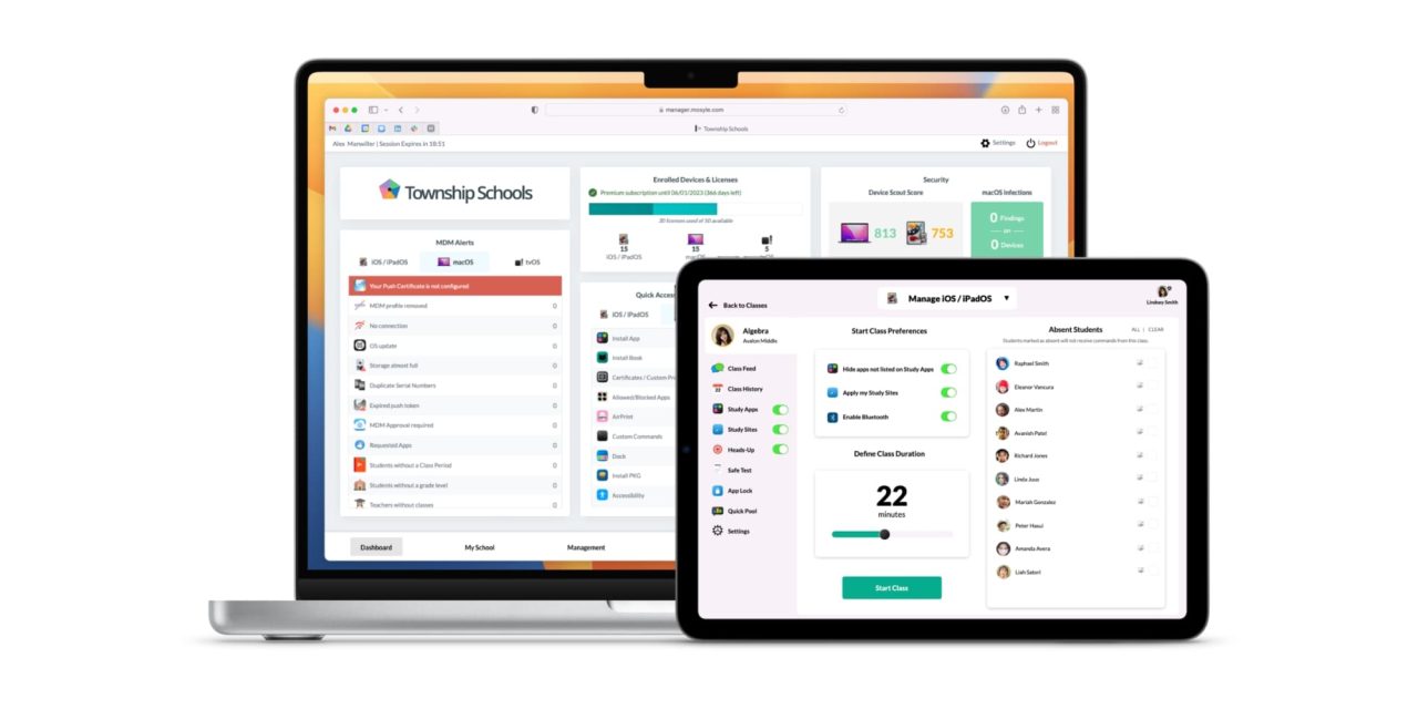 Mosyle OneK12 for School Apple device management