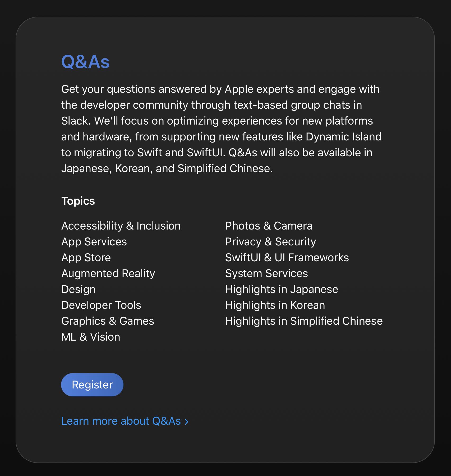 'Ask Apple' is a new support series for developers - 9to5Mac