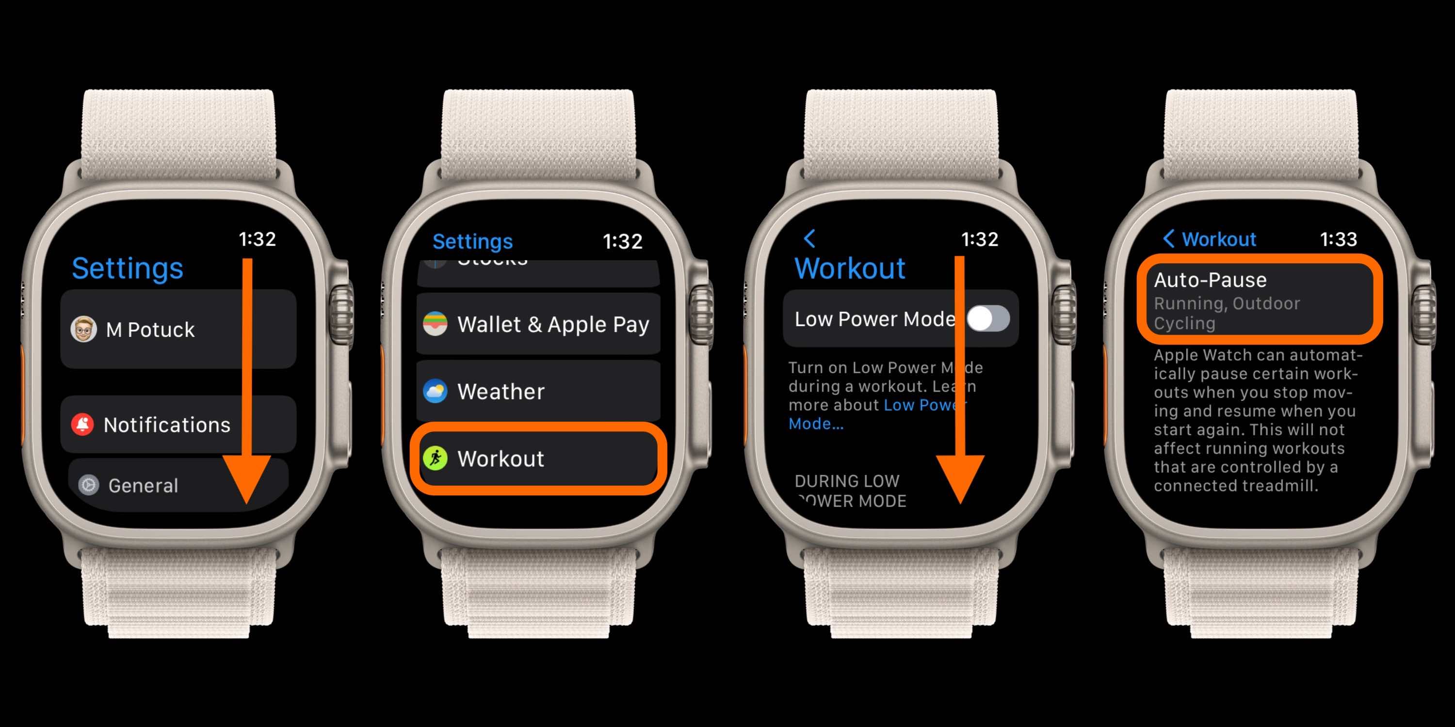 Turn on Apple Watch auto-pause for workouts - 9to5Mac