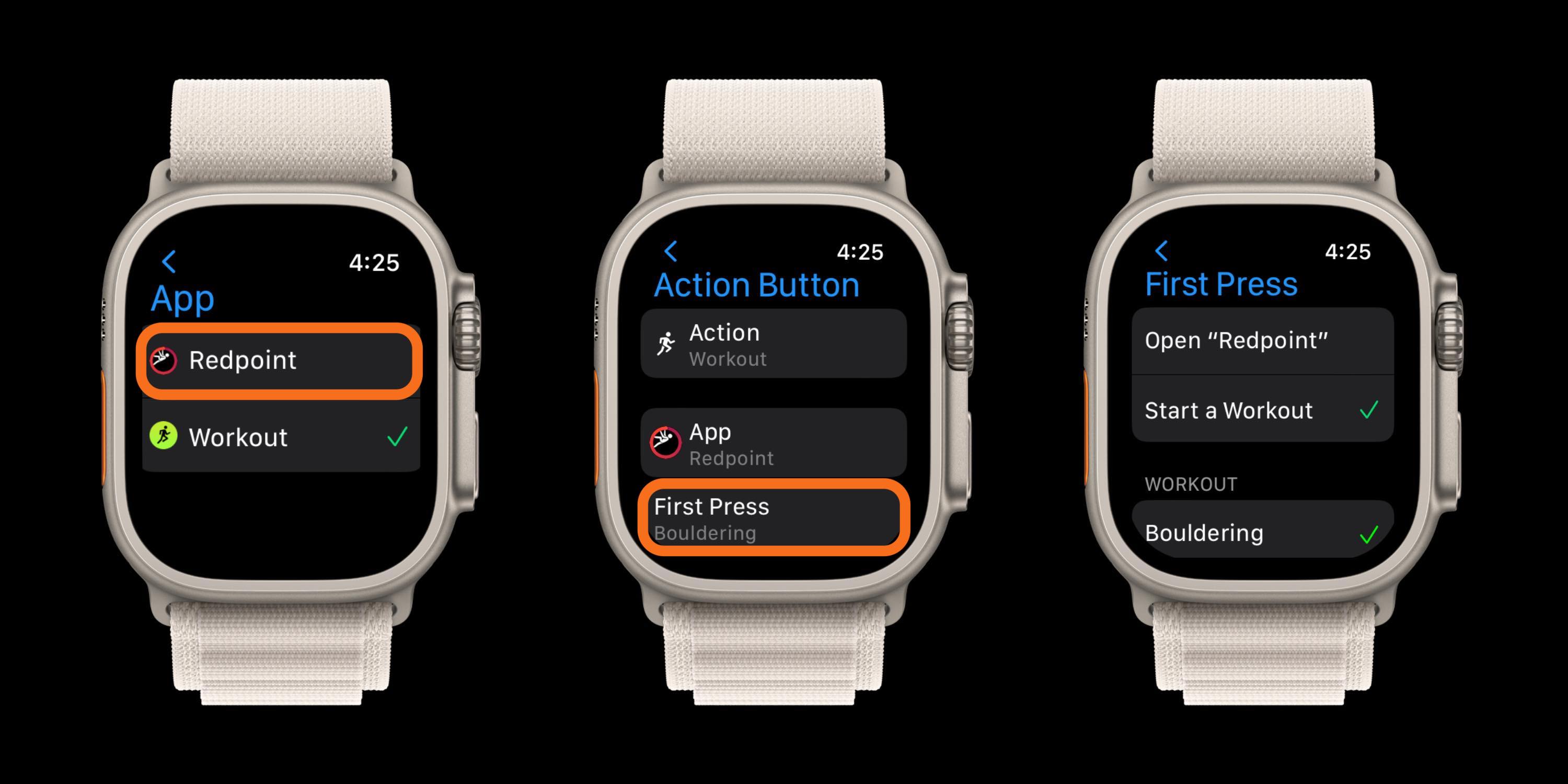 Apple Watch Ultra Action button with third-party apps - 9to5Mac