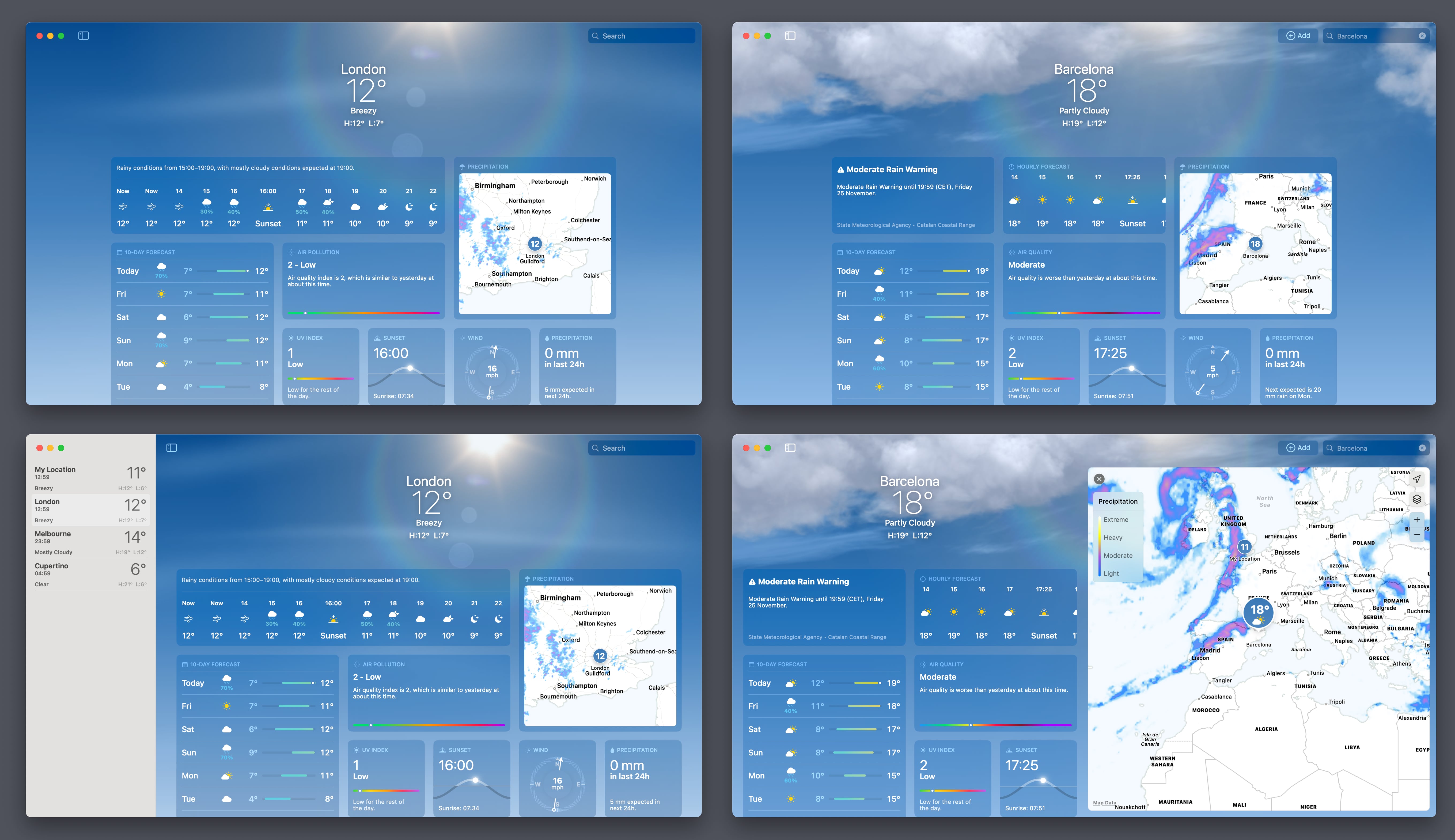 macOS Ventura: Apple brings Weather app to the Mac