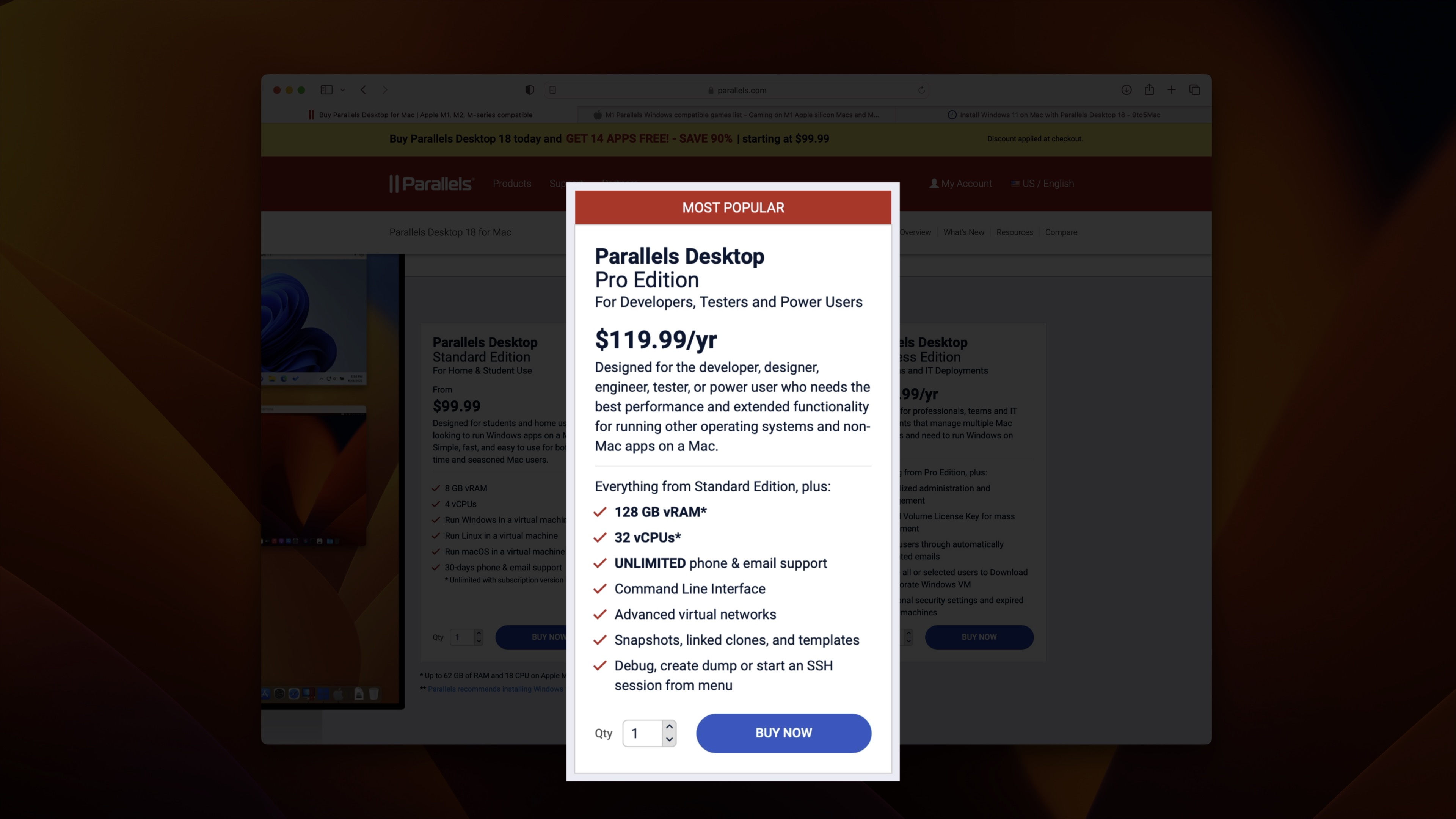 Install Windows 11 on Mac with Parallels Desktop 18