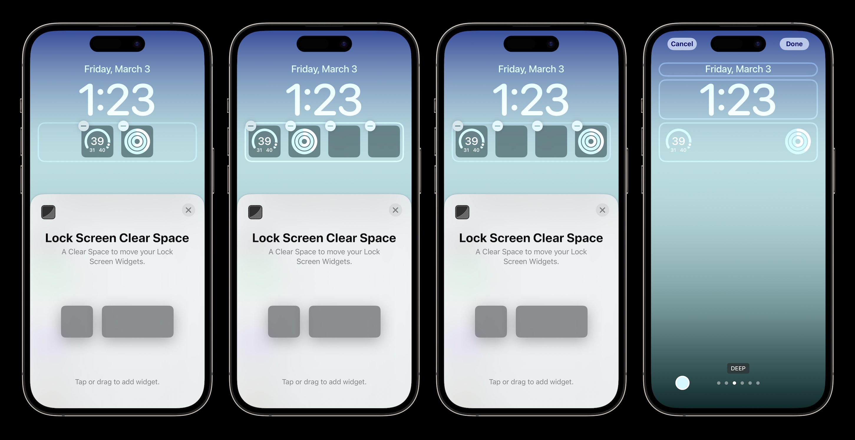 How to make clear Lock Screen widgets on iPhone - 9to5Mac