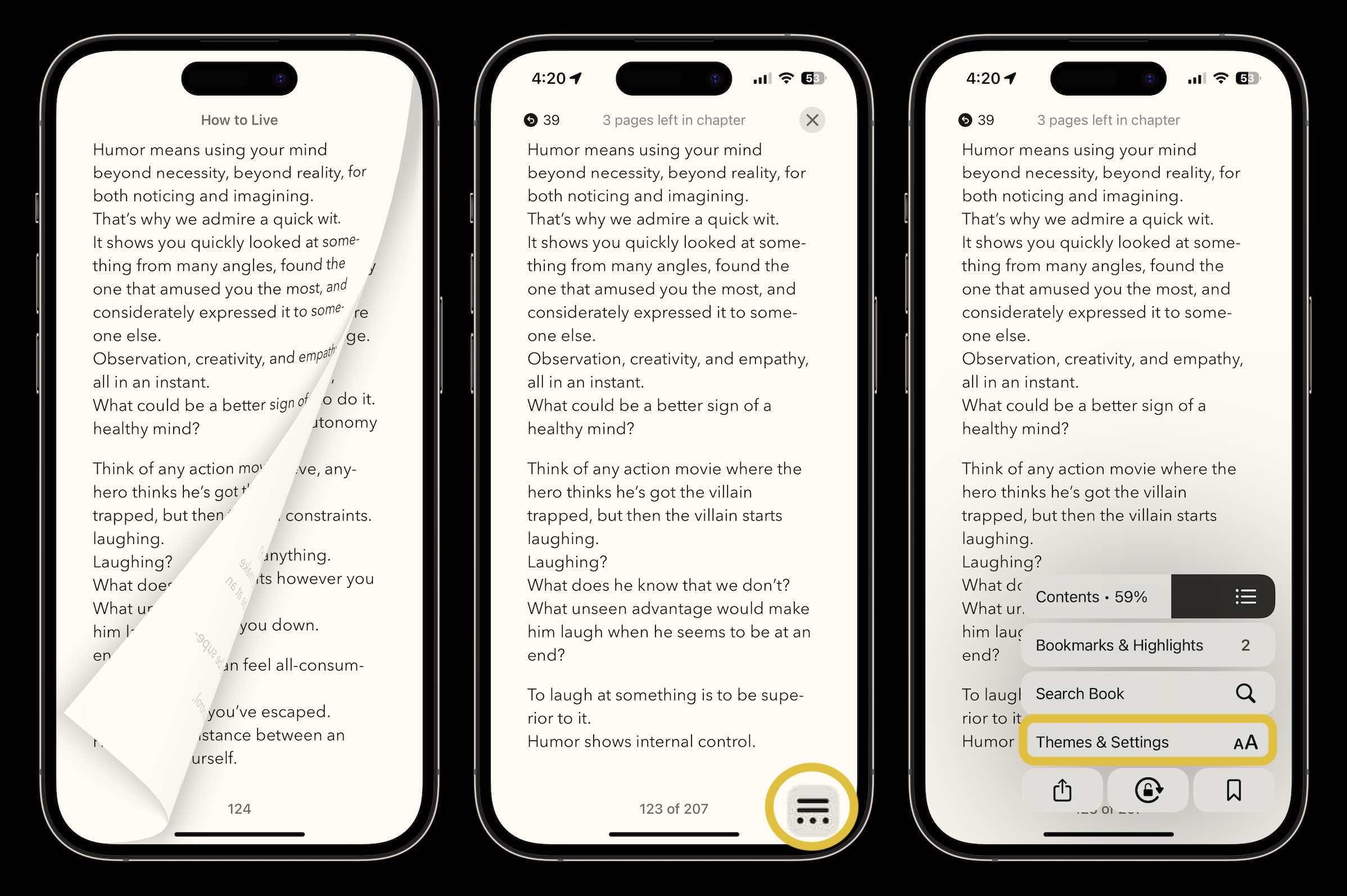 How to get Curl page turn effect in Apple Books - 9to5Mac