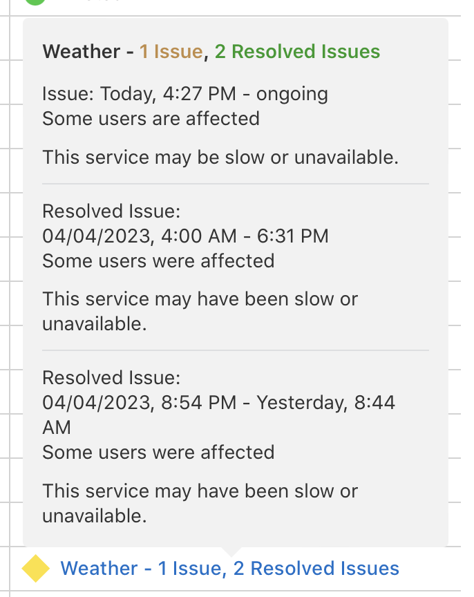 Apple Weather app is down again, company acknowledges outage - 9to5Mac