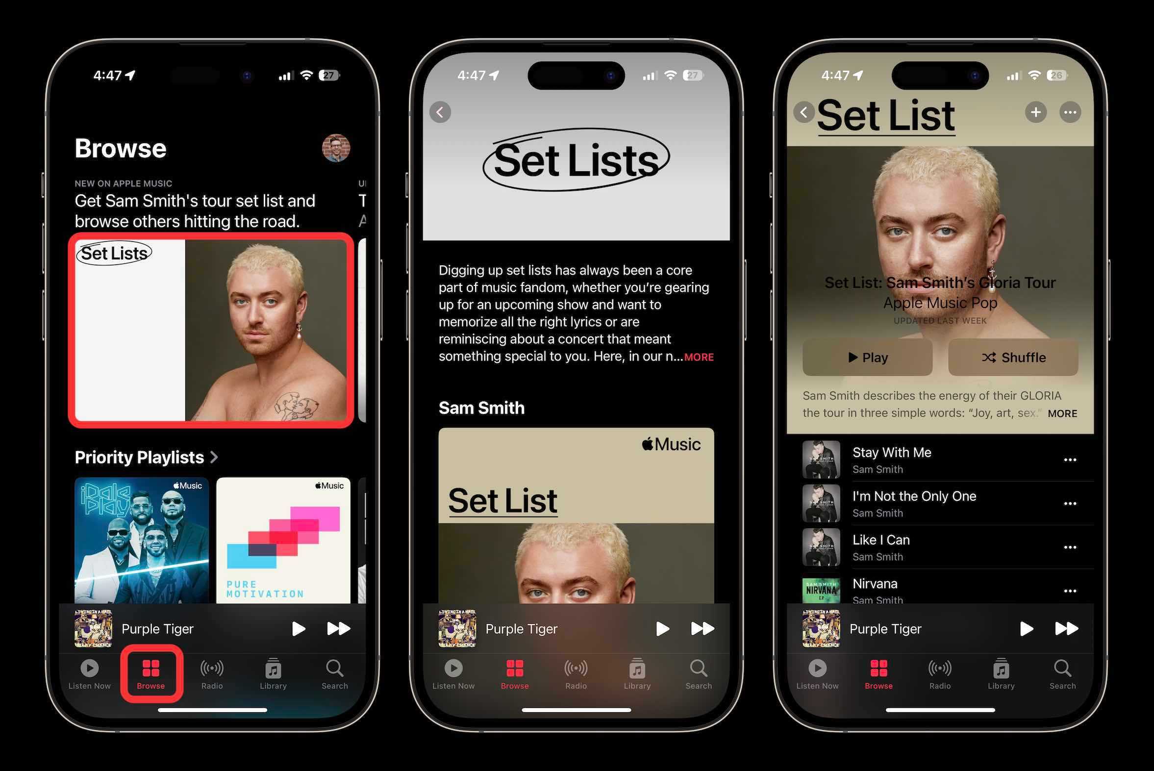 Find Apple Music Set Lists - 9to5Mac