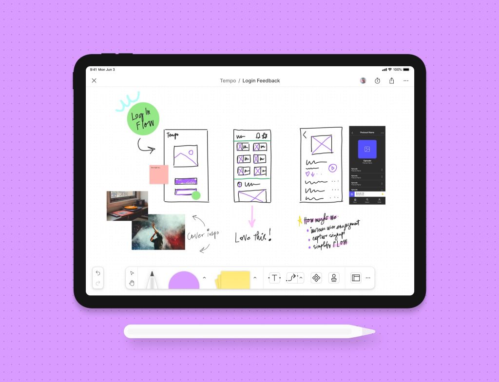 ipad wireframe figma
