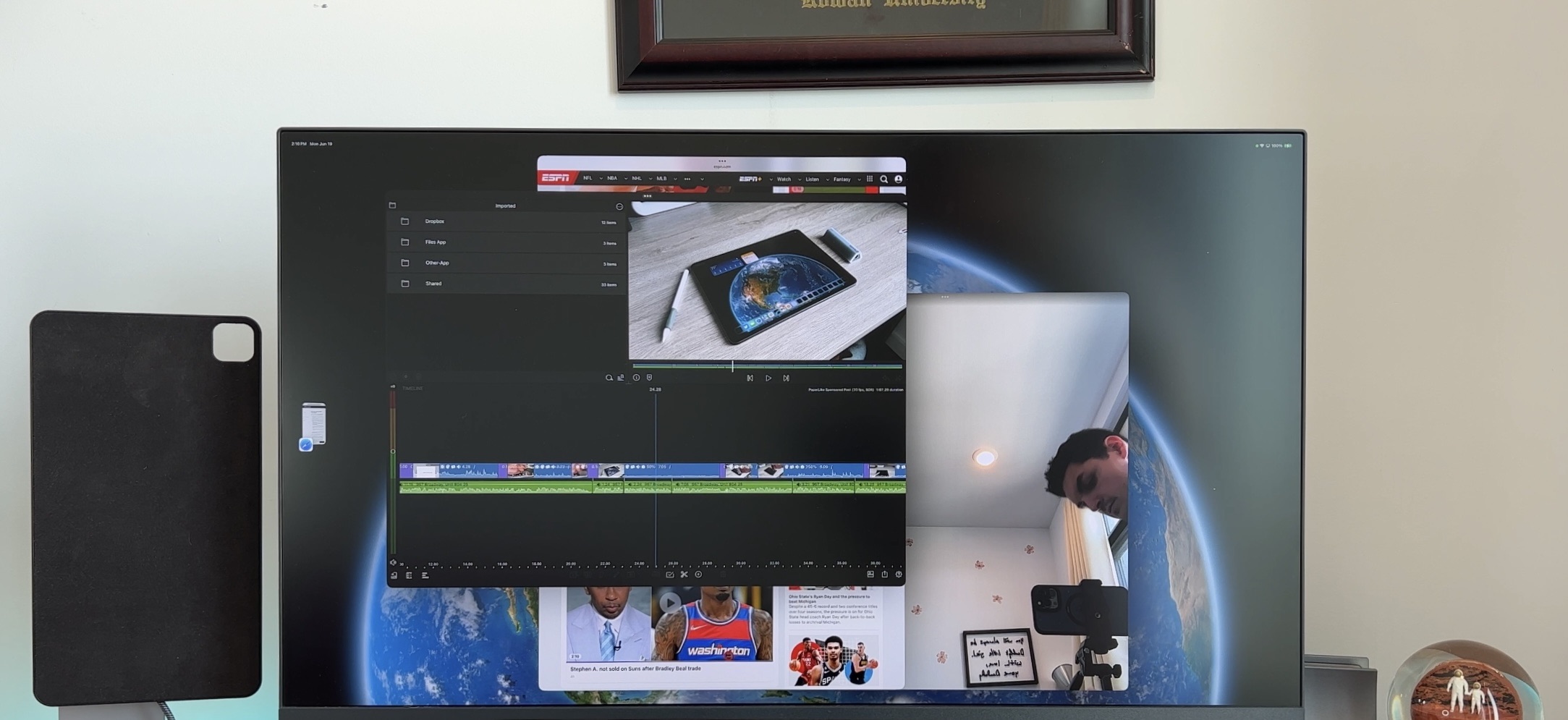 Clamshell mode for iPad Pro is here, Sort of - 9to5Mac