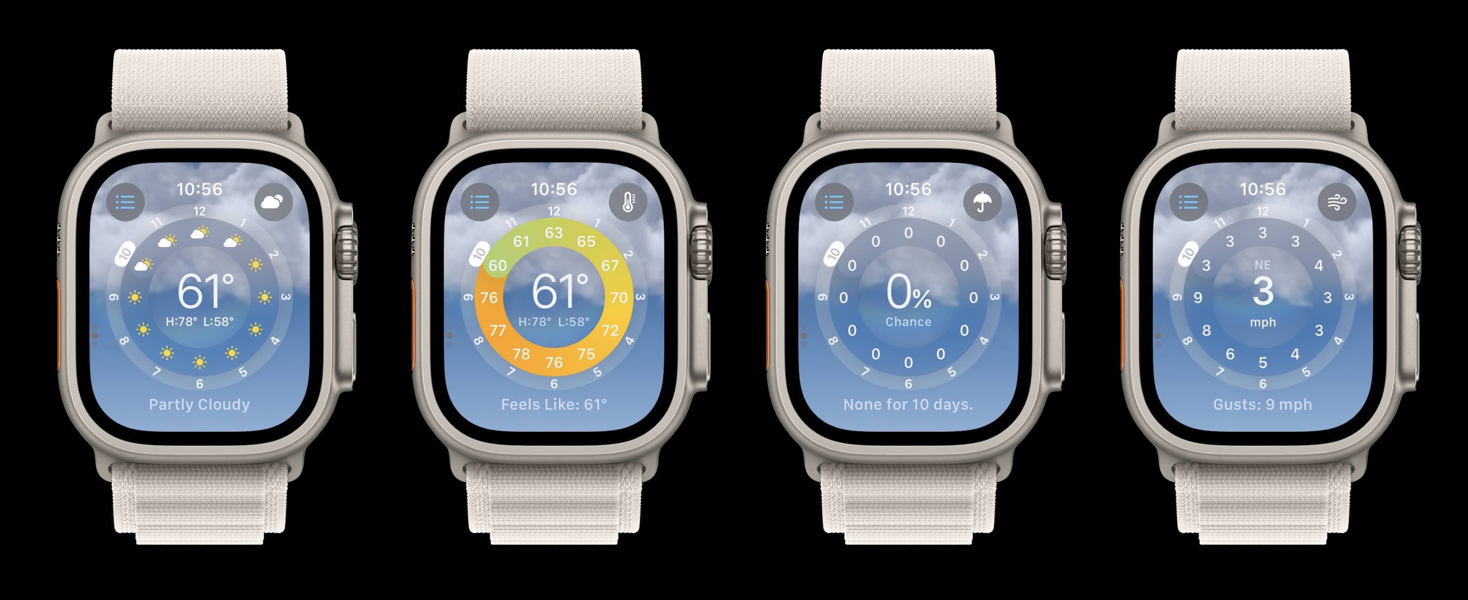 New Apple Watch Weather app: How it looks and works - 9to5Mac