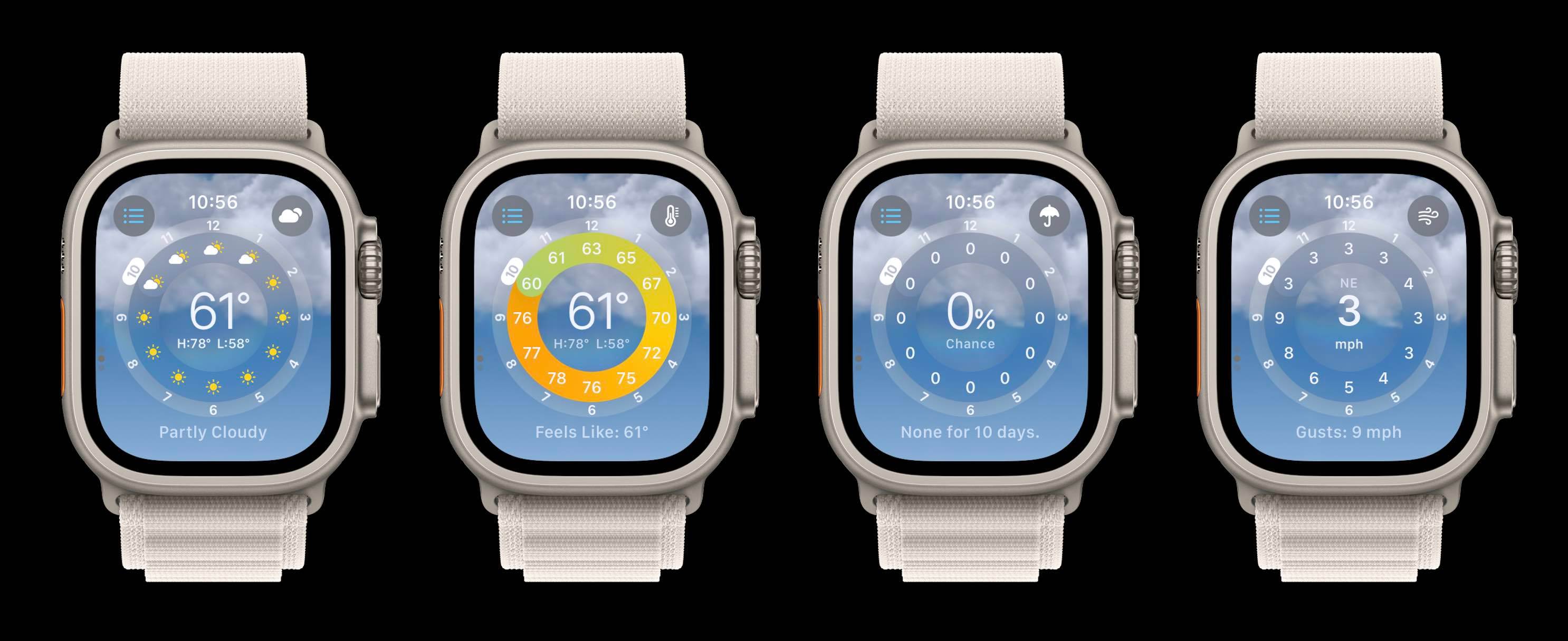 New Apple Watch Weather app: How it looks and works - 9to5Mac