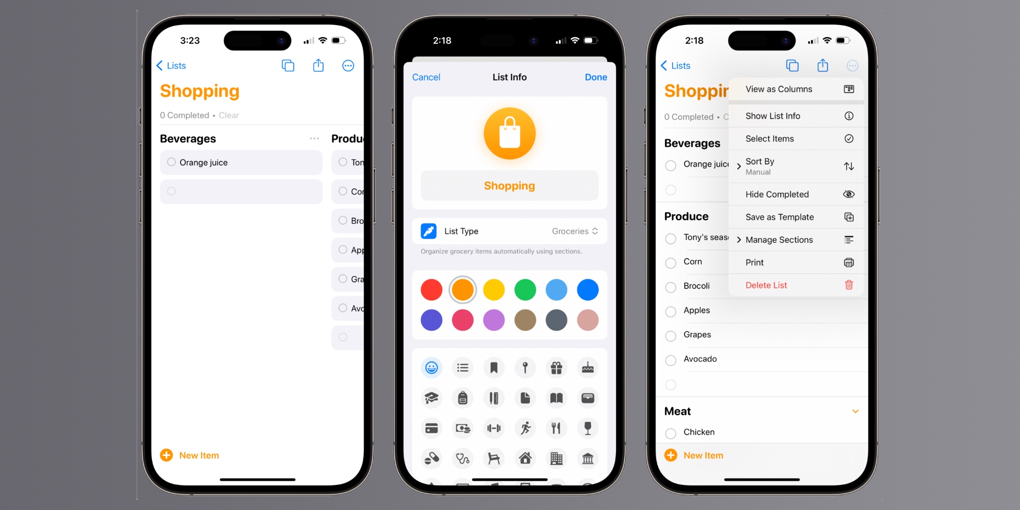 Reminders in iOS 17 realizes it's the best shopping list - 9to5Mac