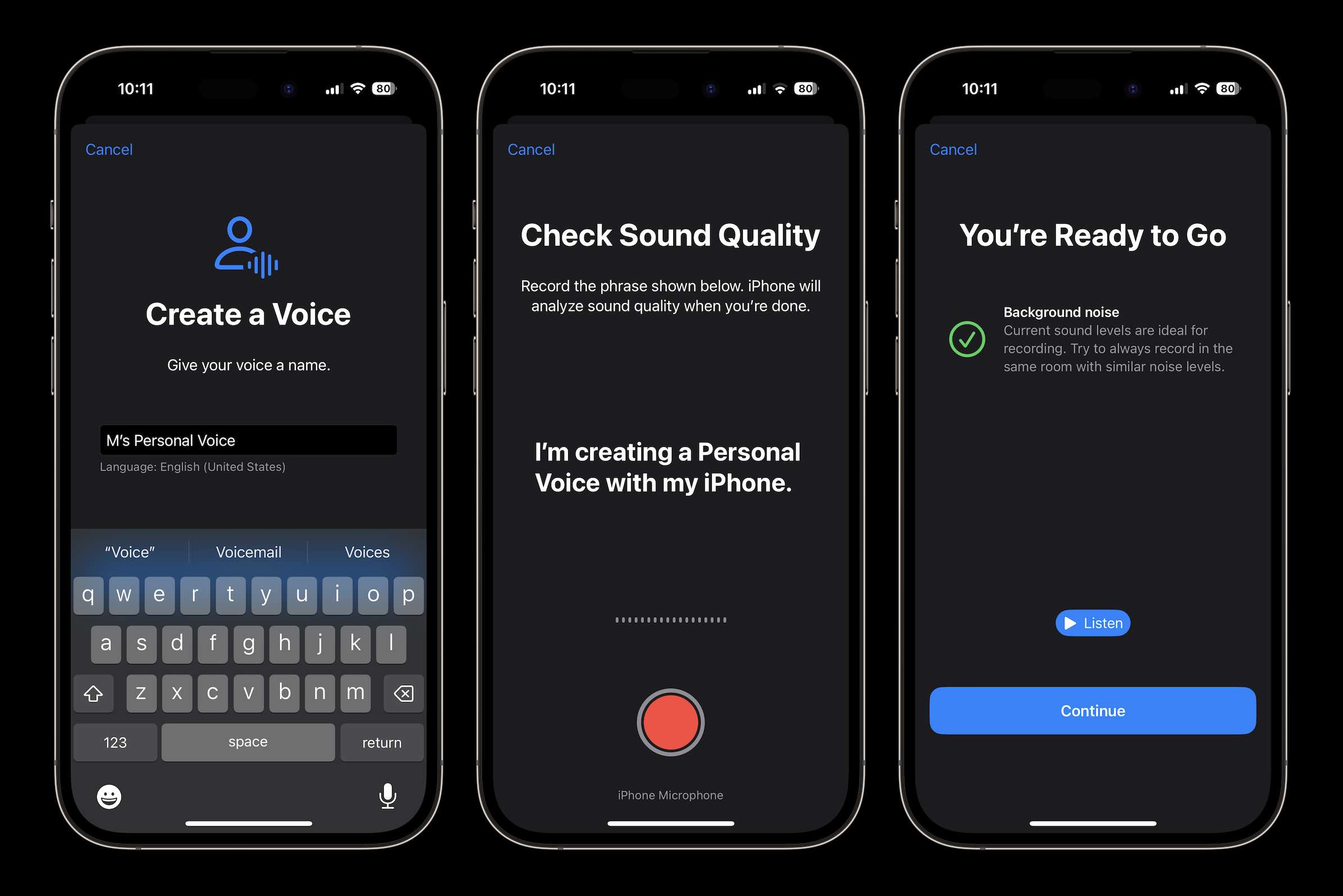 Personal Voice on iPhone: Set up in iOS 17 - 9to5Mac