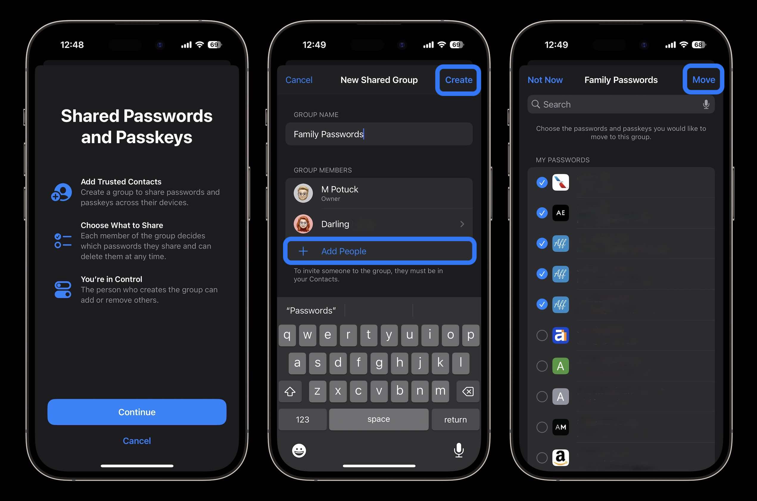 Share passwords on iPhone: How to in iOS 17 - 9to5Mac