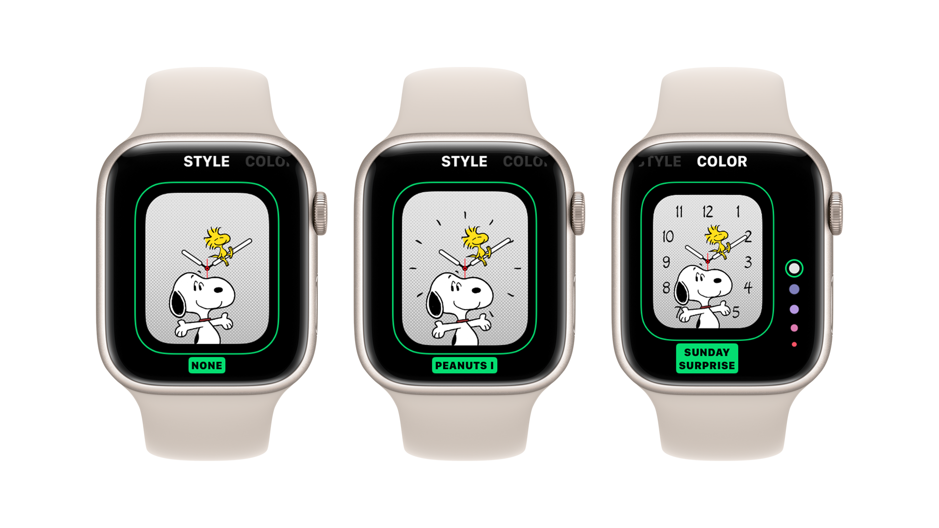 watchOS 10: Here’s how the Snoopy and Palette watch faces work