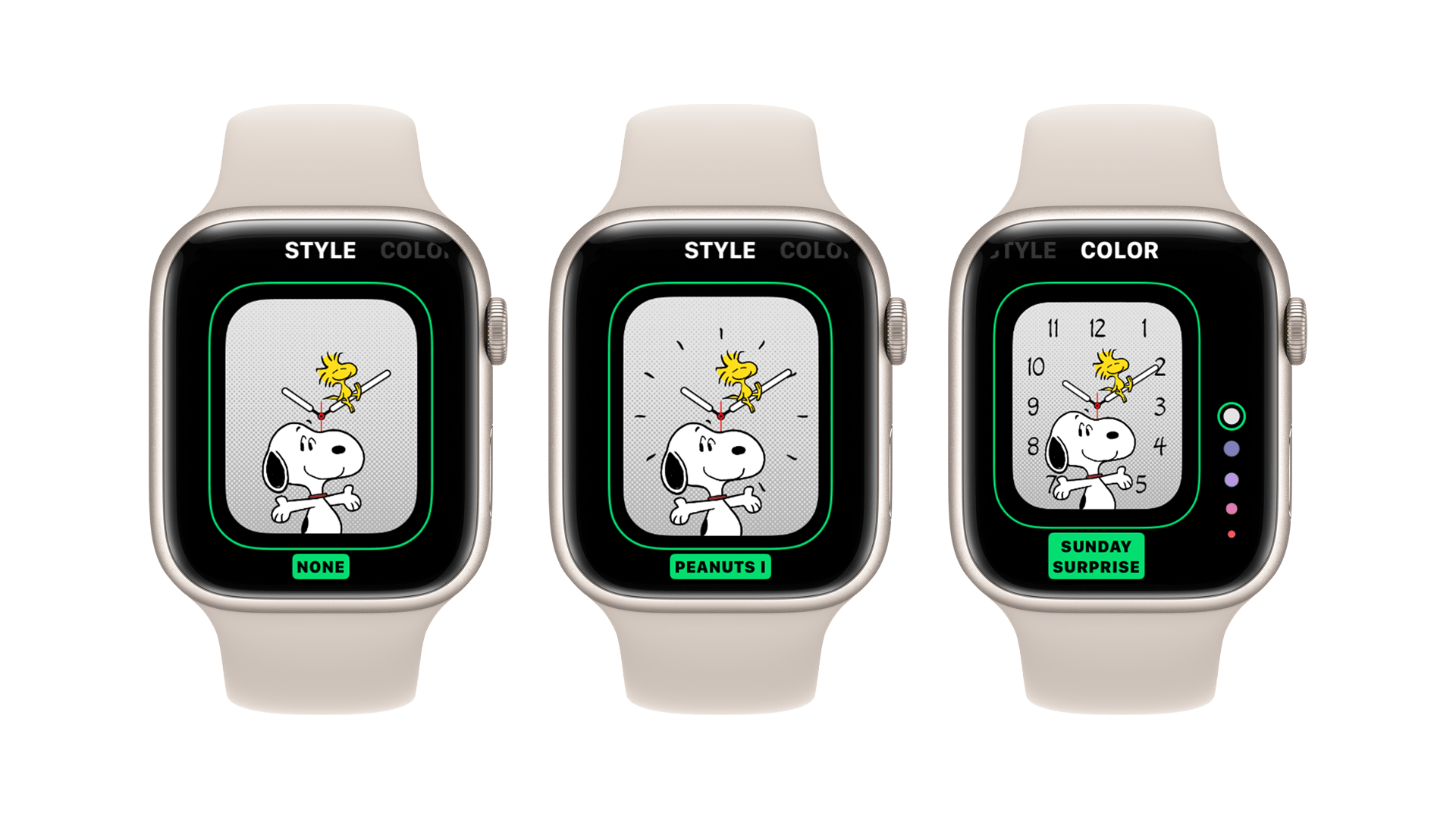 watchOS 10: Here’s how the Snoopy and Palette watch faces work