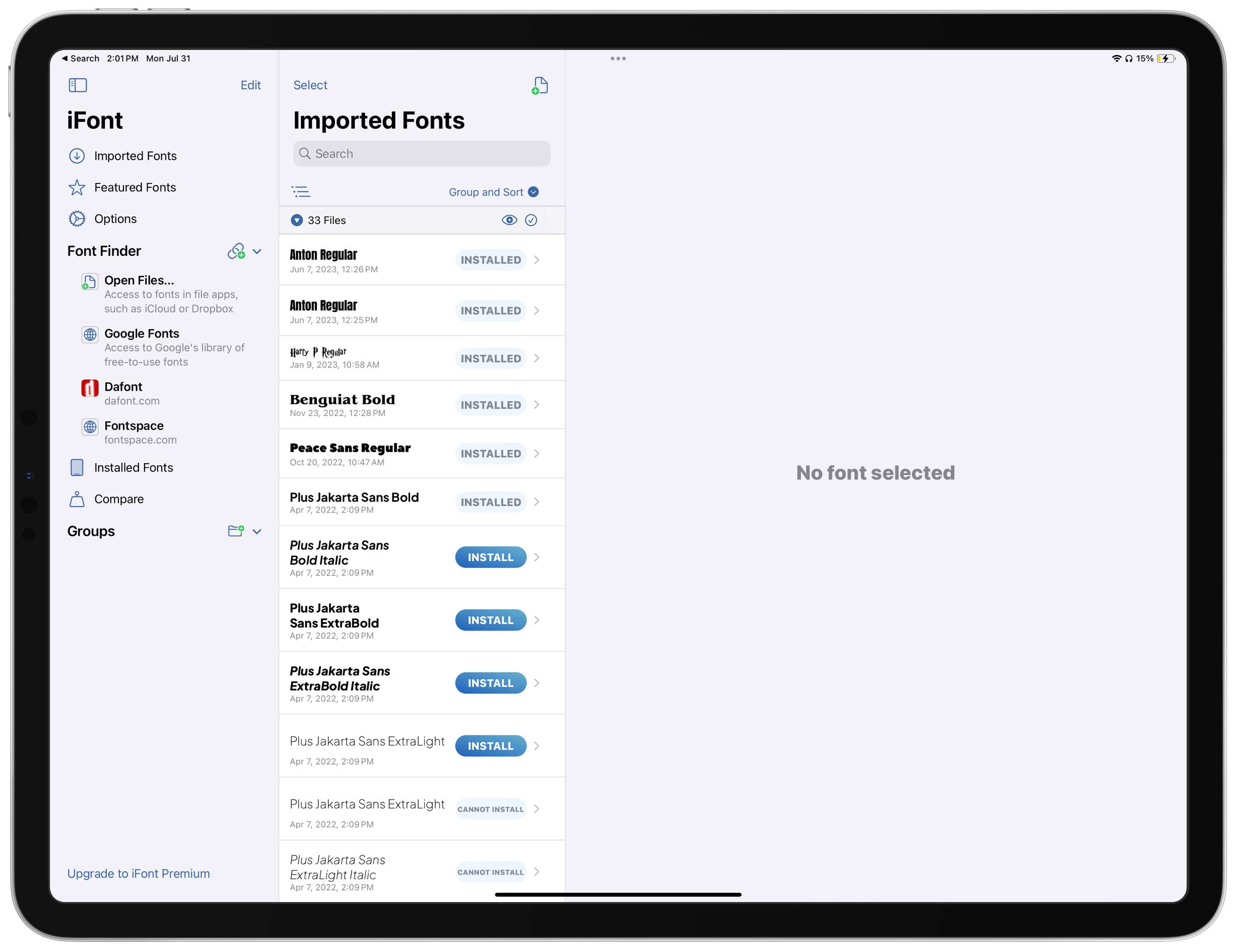 iOS & iPadOS 17 Beta does not allow custom fonts - 9to5Mac