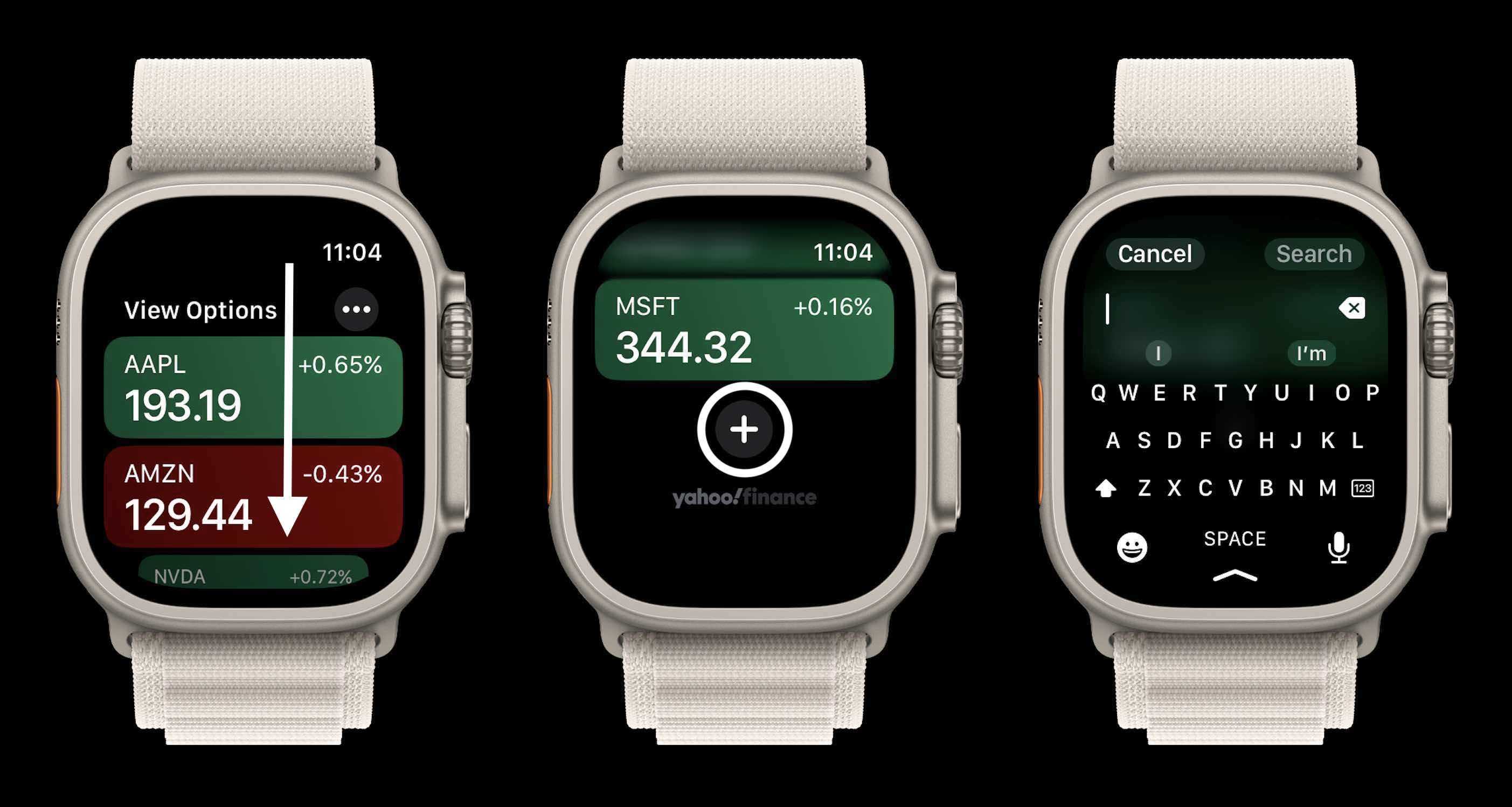 Apple Watch Stocks app: How it looks in watchOS 10 - 9to5Mac