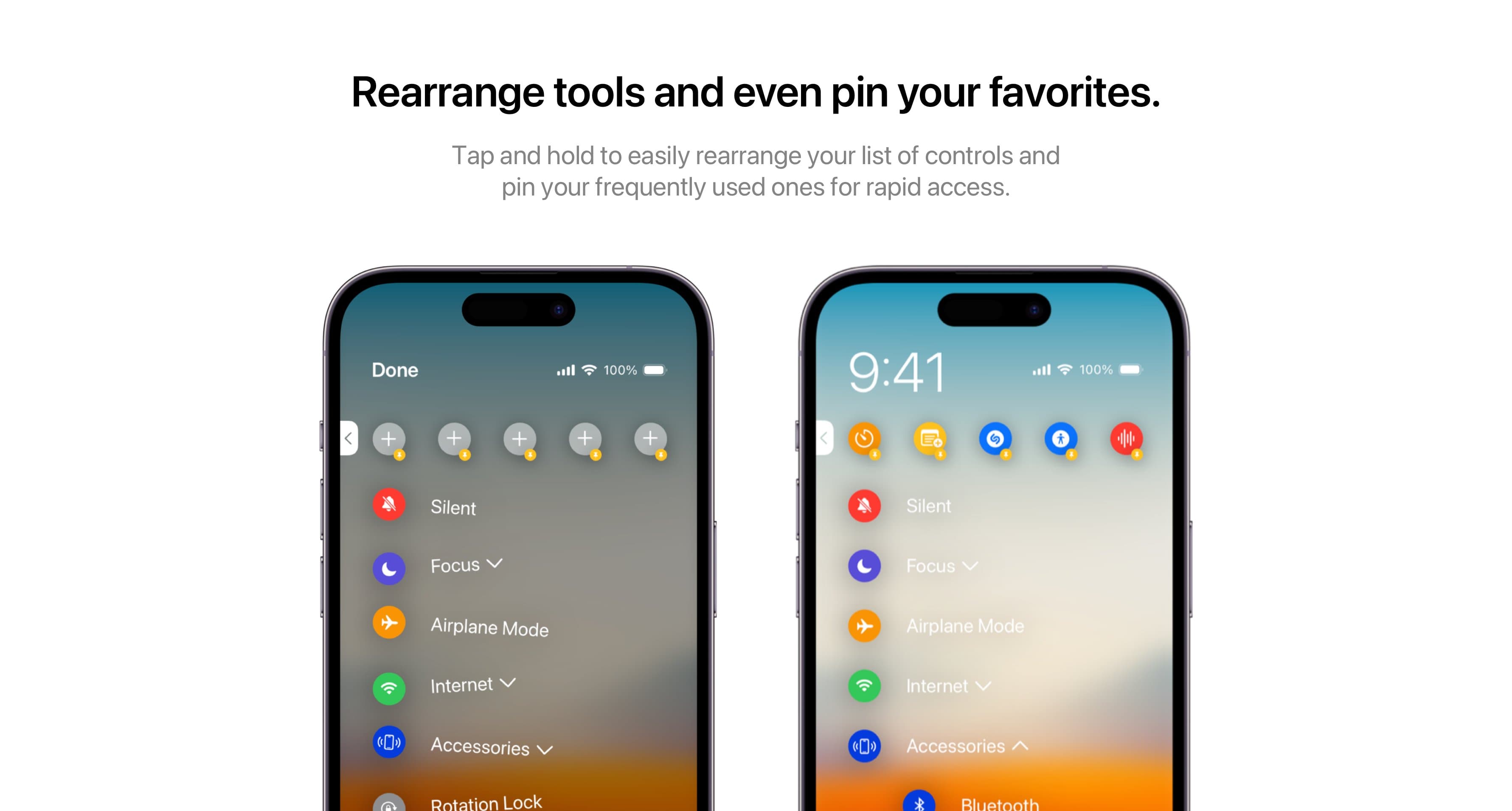 Control Center concept imagines list UI overhaul like iOS 17 Messages ...