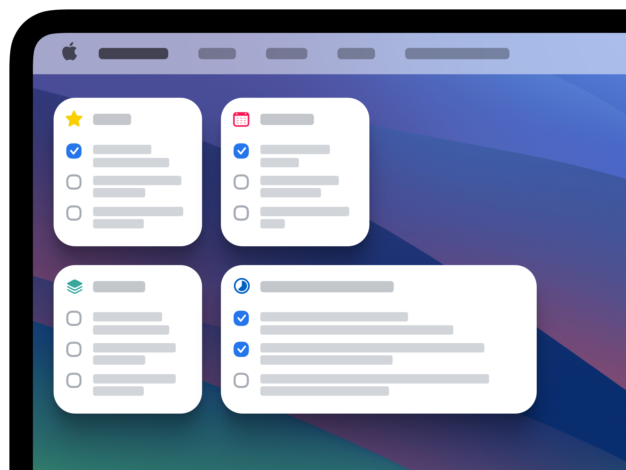 Things for macOS Sonoma adds new widgets, and they're all interactive ...