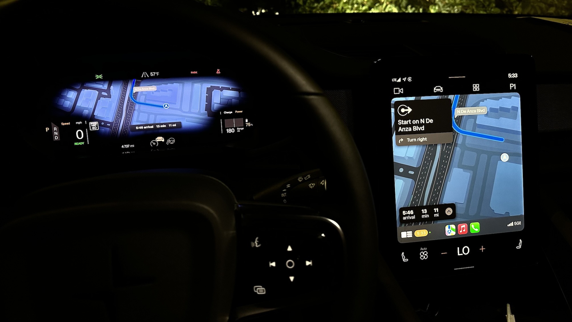 Hands-on: In a world of CarPlay uncertainty, Polestar 2's dual-screen ...