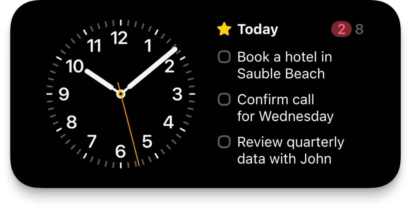 Things adds interactive widgets, StandBy widgets, and Apple Watch widgets - 9to5Mac