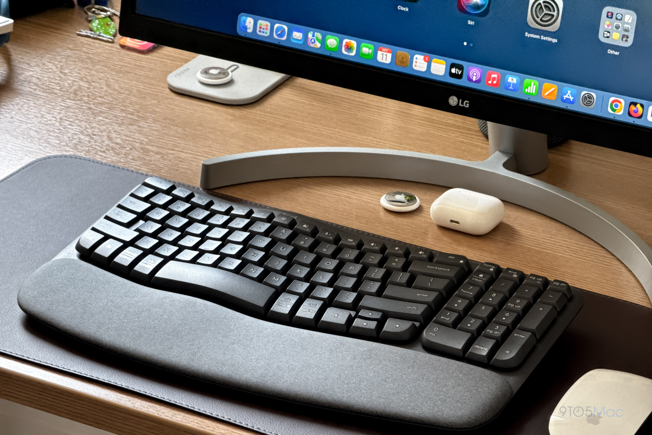 Logitech Wave Keys: Ergonomic keyboard that works with the Mac