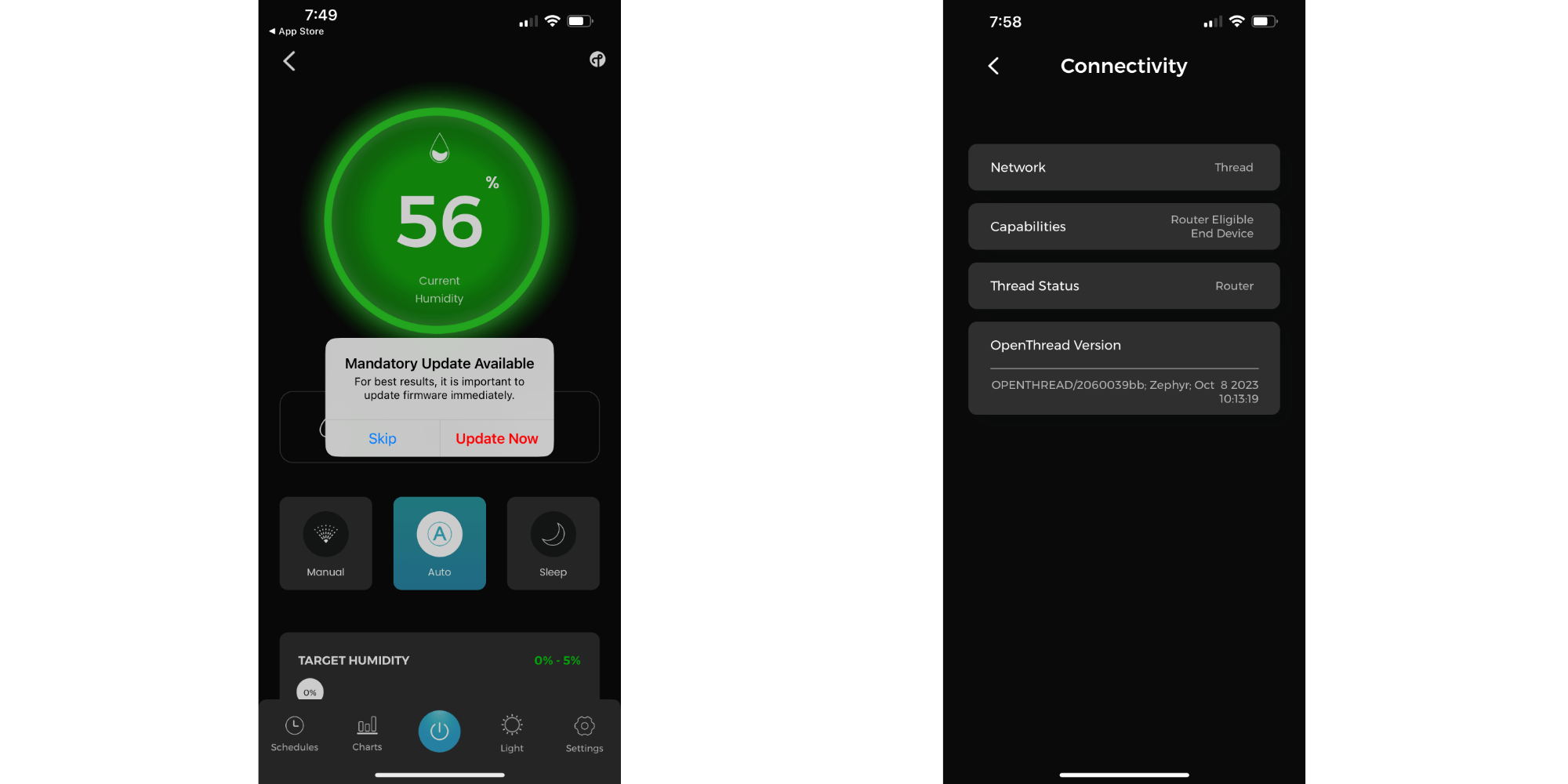 Humelle humidifier from Airversa for HomeKit