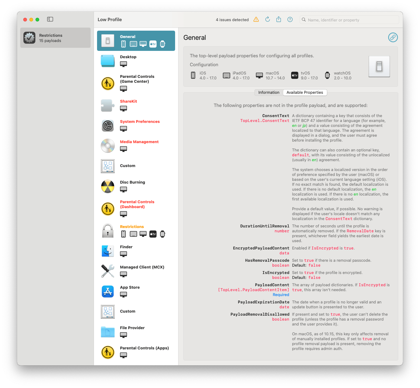 Lowprofile Is Perfect For Inspecting Apple Configuration Profiles