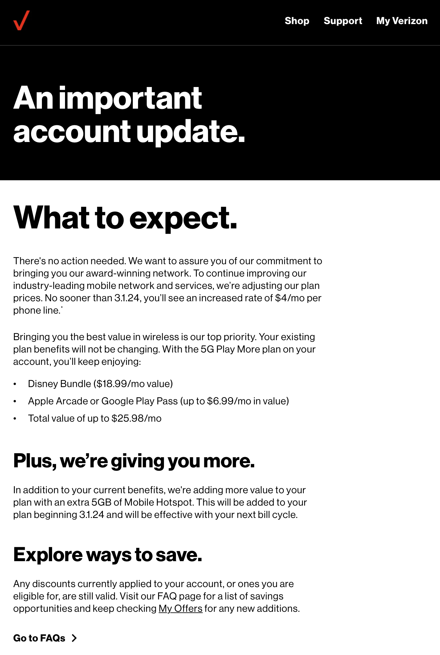 Verizon plans increasing by $4 per line [U: Now rolling out] - 9to5Mac