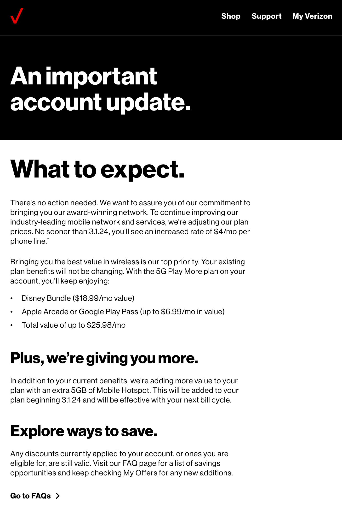 Verizon plans increasing by $4 per line [U: Now rolling out] - 9to5Mac