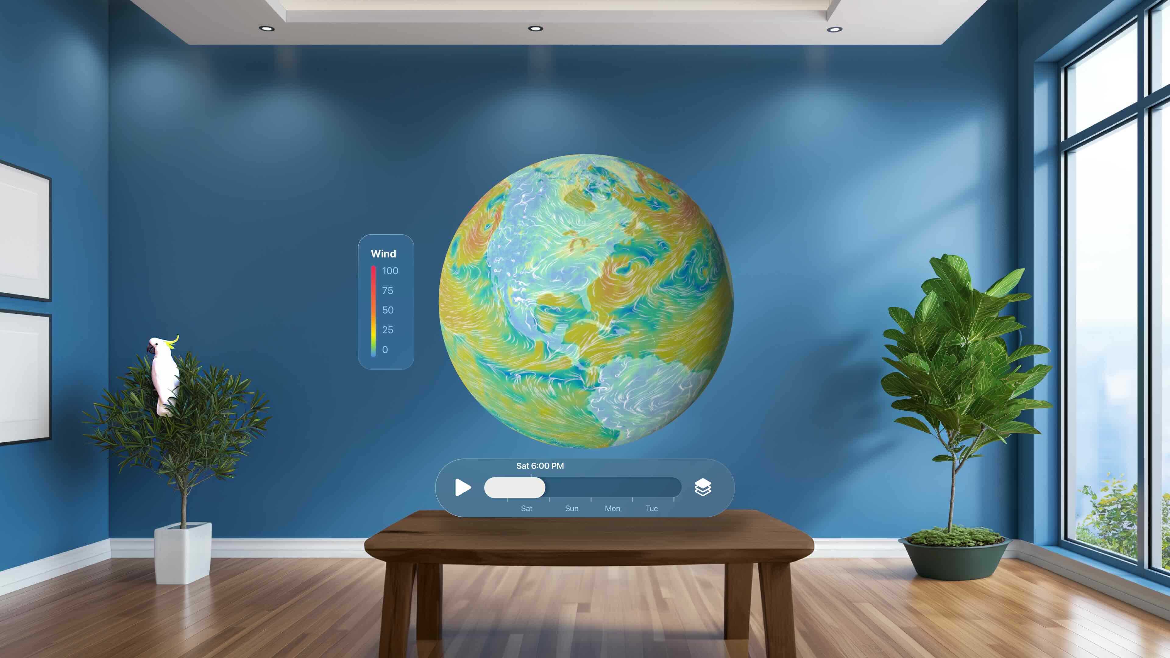 Carrot Weather arrives on Vision Pro with 3D weather maps and more ...