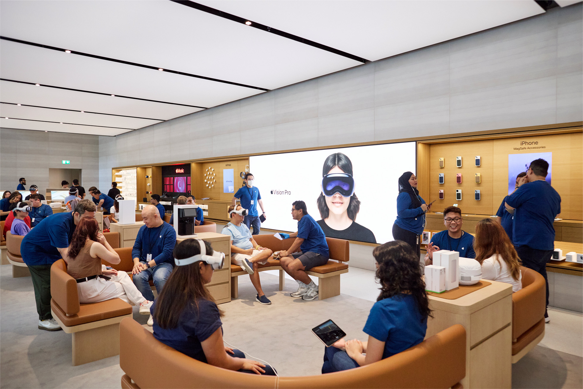 First customers outside the US buy Vision Pro; Apple shares photos