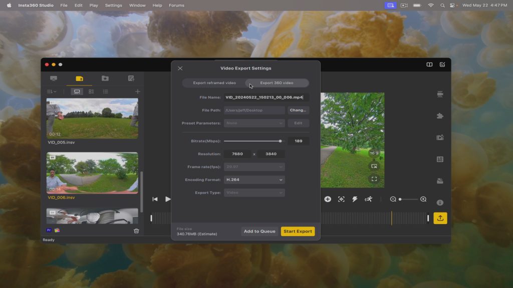 How to create 8K 360 videos for Apple Vision Pro with Insta360 X4 - 9to5Mac