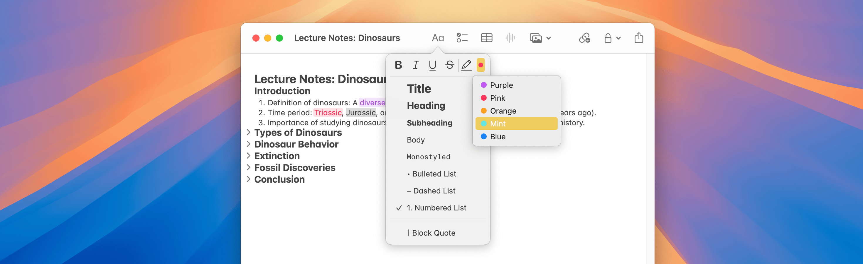 macOS 15 Sequoia: How to enhance Notes with collapsible sections and ...
