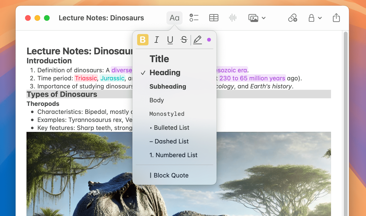 macOS 15 Sequoia: How to enhance Notes with collapsible sections and ...