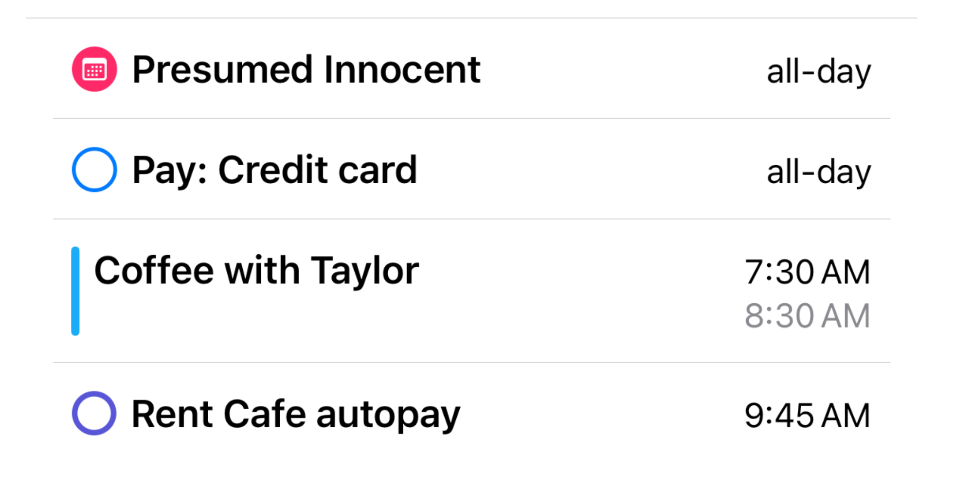Reminders in iOS 18 can now live inside the Calendar app, bringing two ...