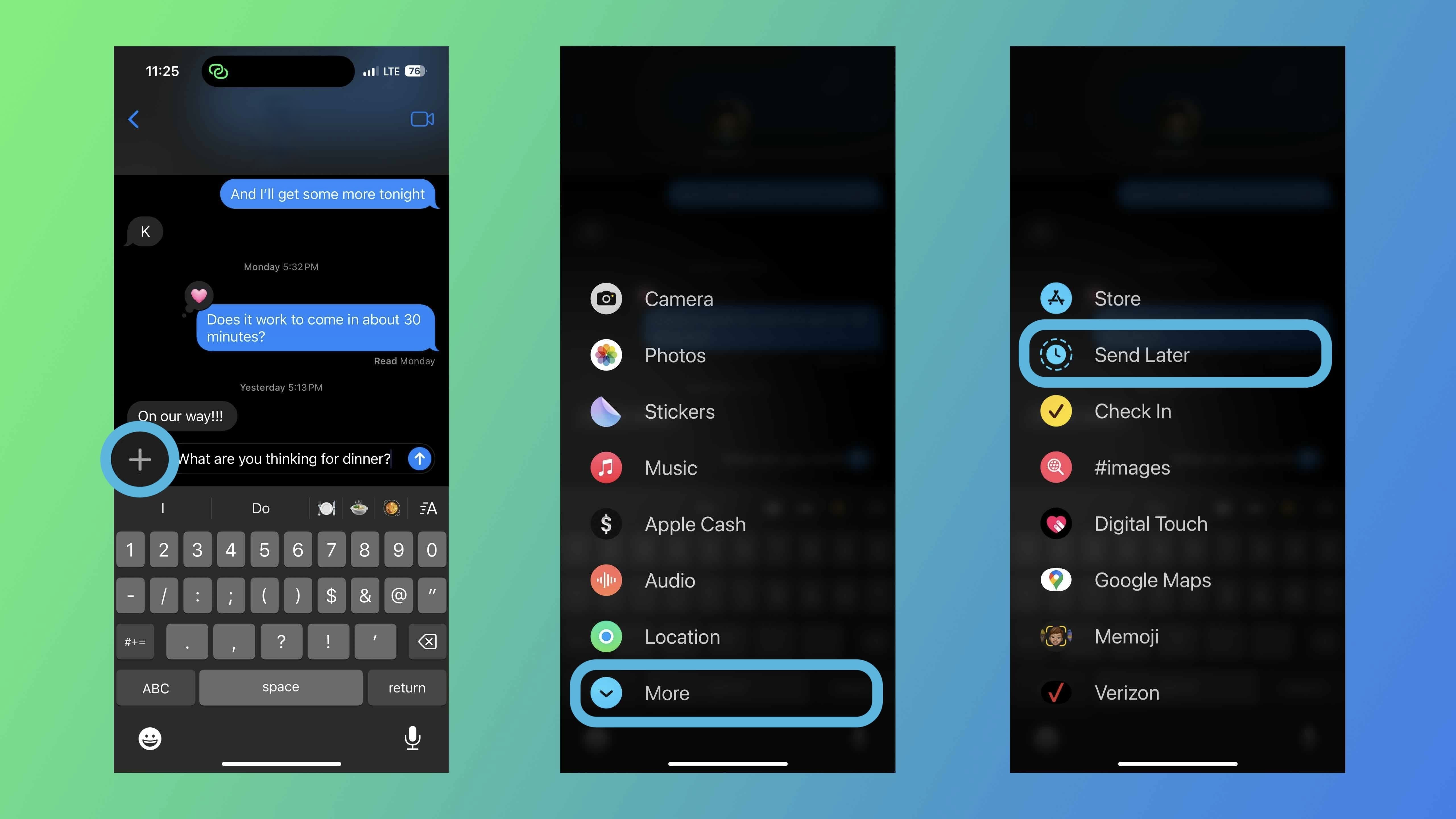 Here’s how to schedule messages to Send Later in iOS 18 - 9to5Mac