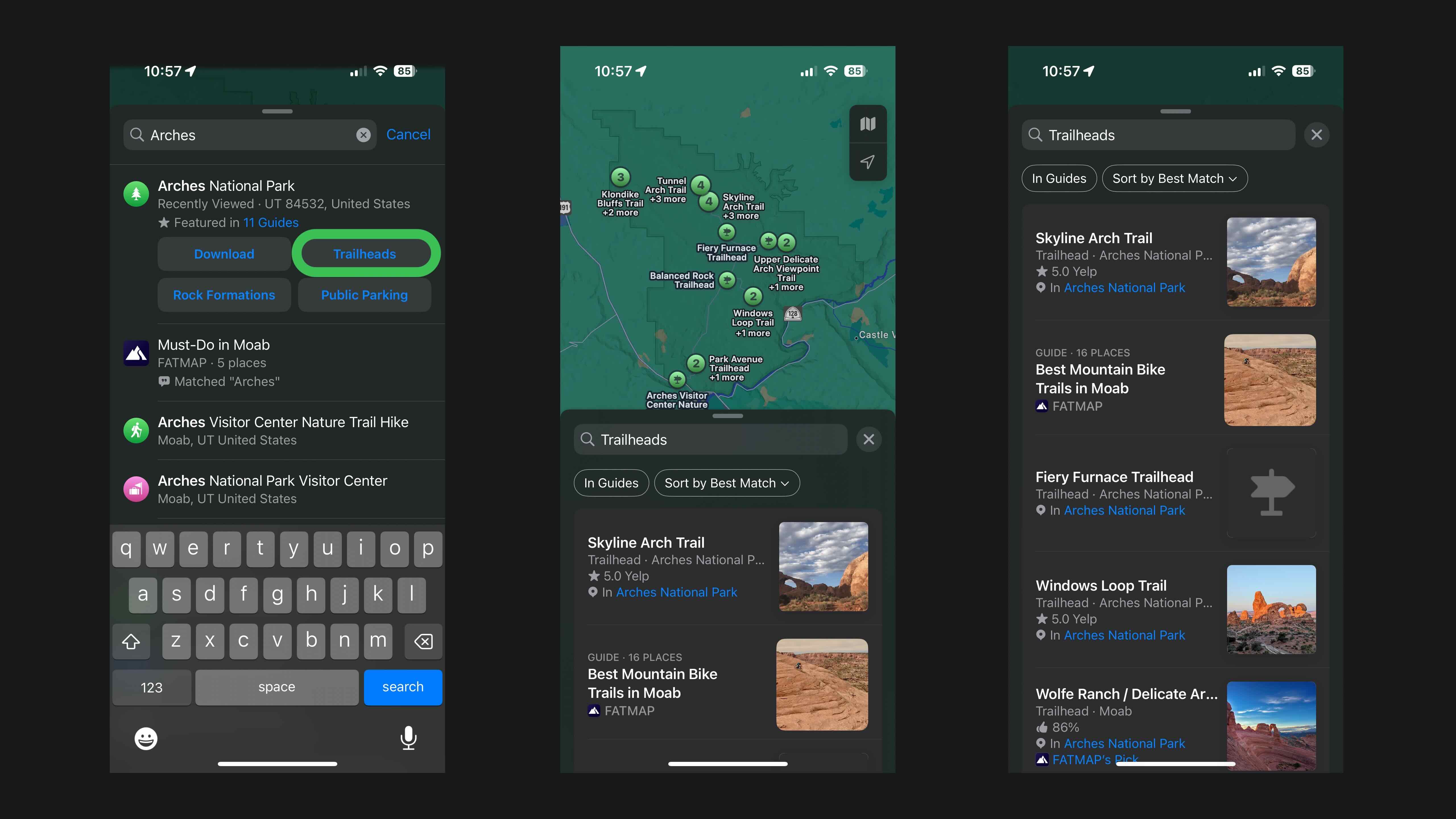 Use Apple Maps topographic hiking trails on iPhone - 9to5Mac