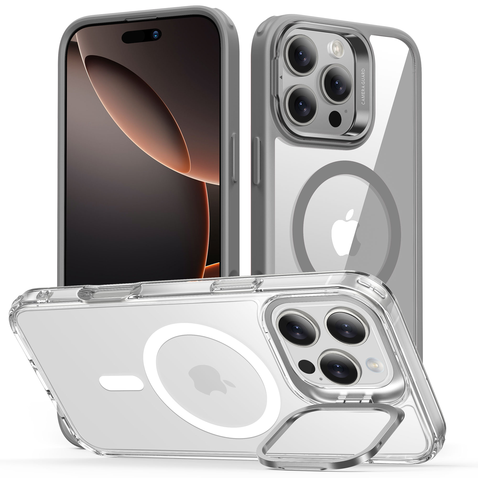 ESR’s iPhone 16 case line debuts with integrated stash stand, fast ...