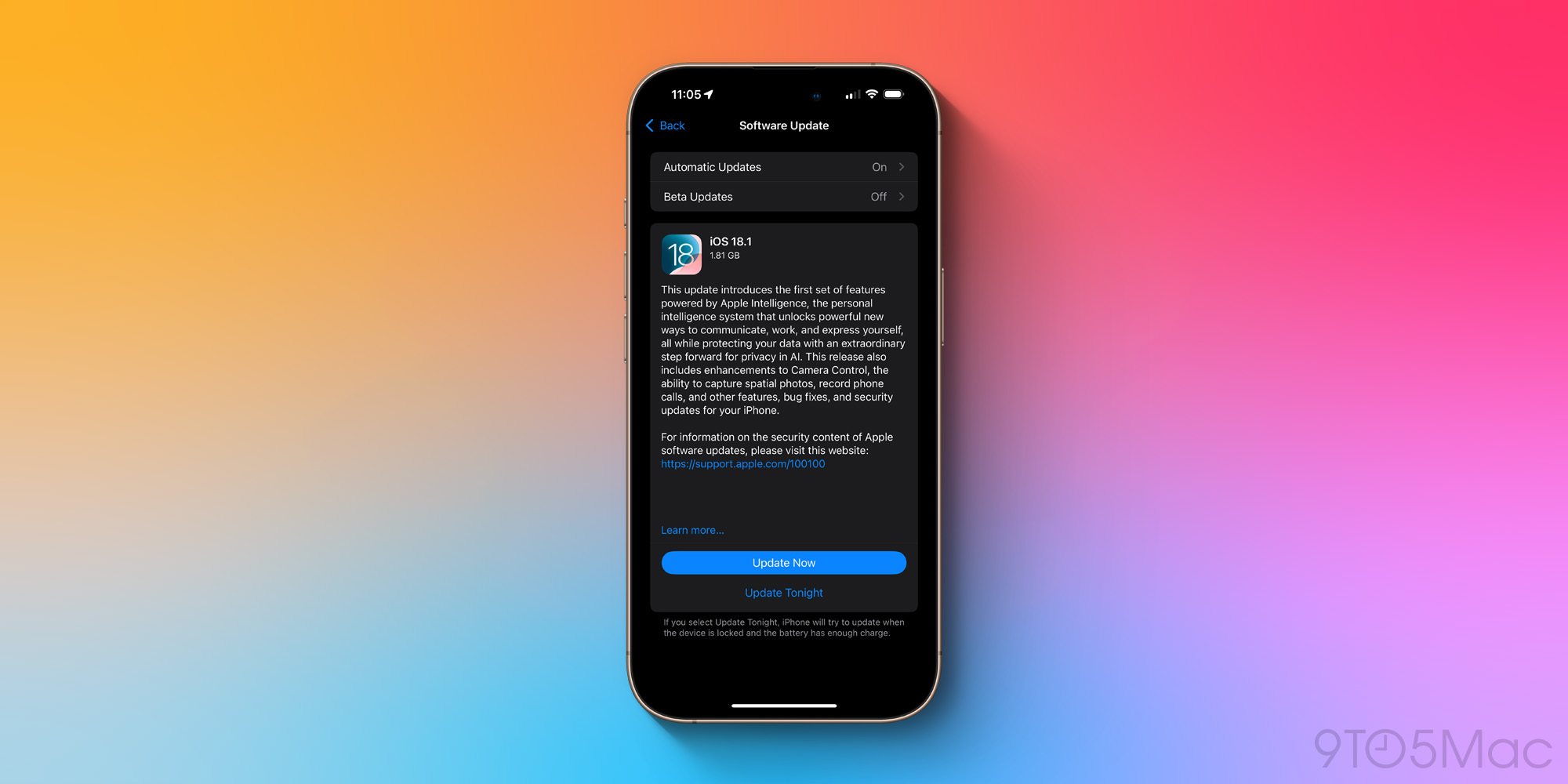 iOS 18.1 now available: Here's everything you need to know - 9to5Mac