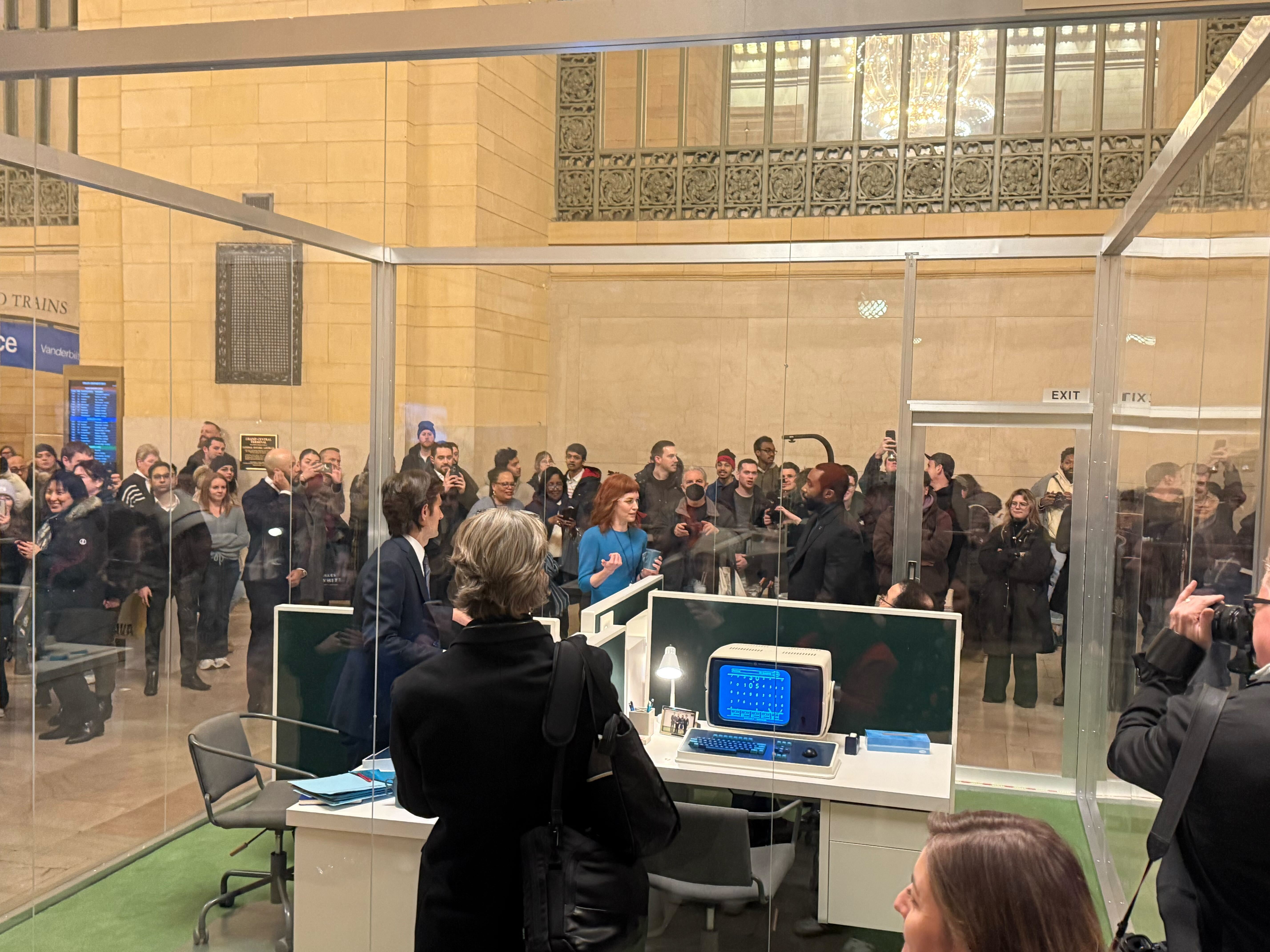 Apple has ‘Lumon employees’ working inside Severance cube at Grand ...