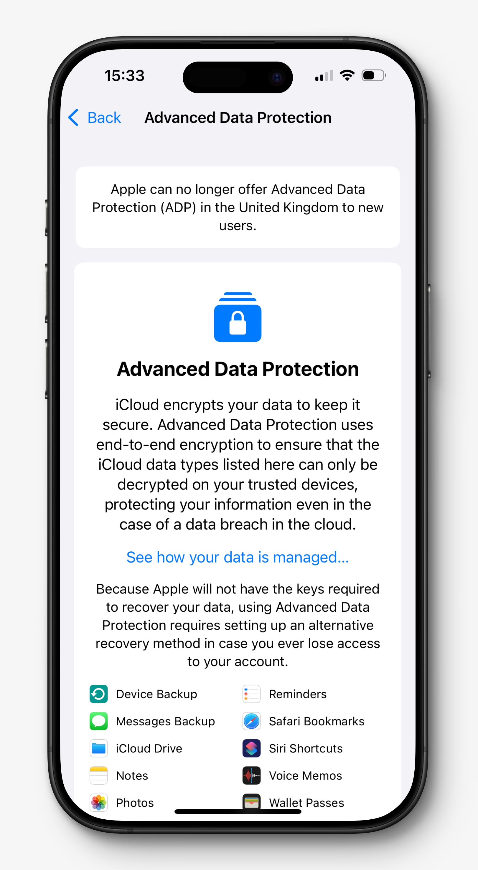 Apple is removing iCloud end-to-encryption features from the UK after ...