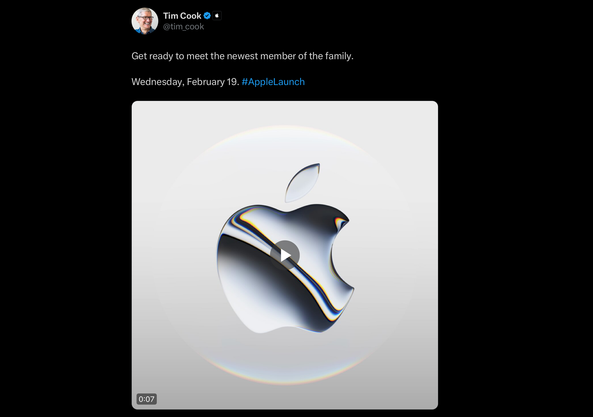 Apple teases special product launch coming February 19 - 9to5Mac