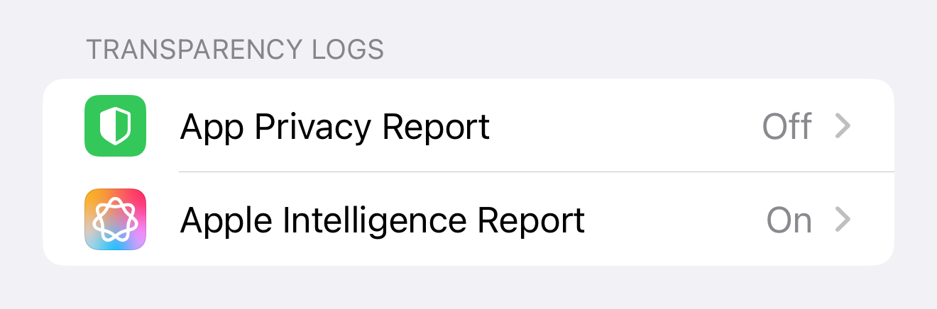 Our Apple Intelligence privacy reports are empty – how about yours ...