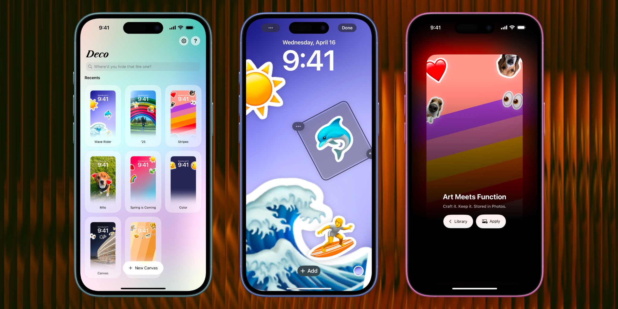 'Deco' is a fun new app that lets you create custom wallpapers to your ...